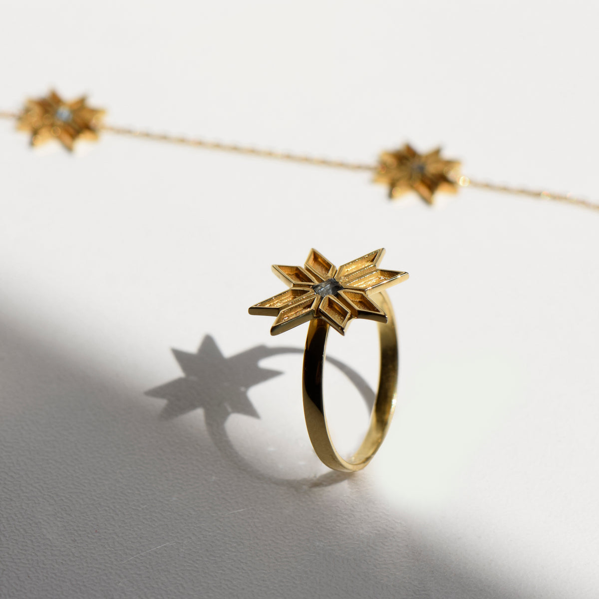 Tatreez_ Olive Branch Ring – Malath Gallery Designs