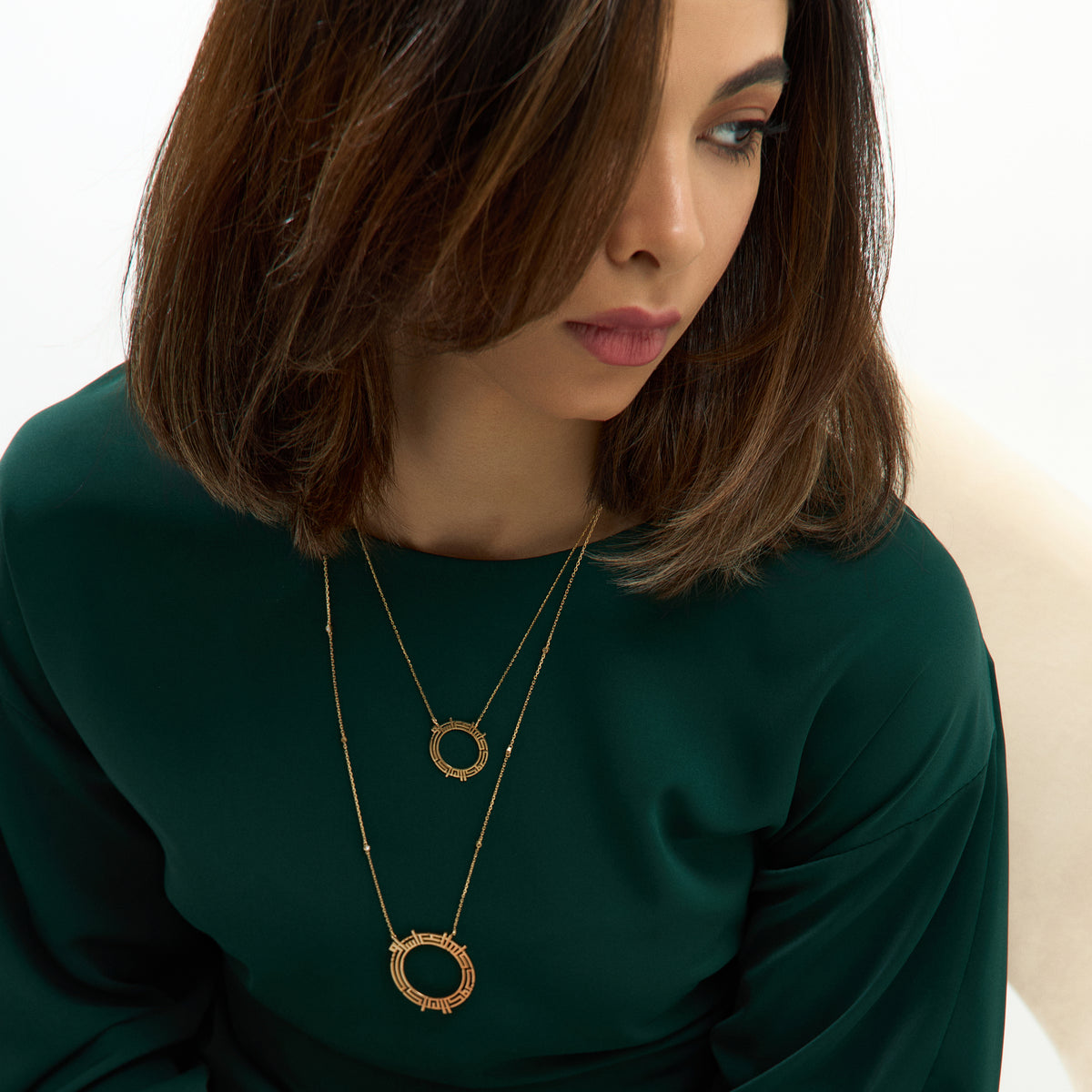 Ashreq Large Necklace – Malath Gallery Designs